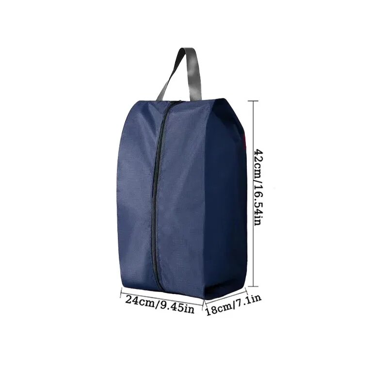 Водонепроницаемые сумки для обуви Oxford 1 шт. Темно-синий, Dark Blue-42x24x18cm