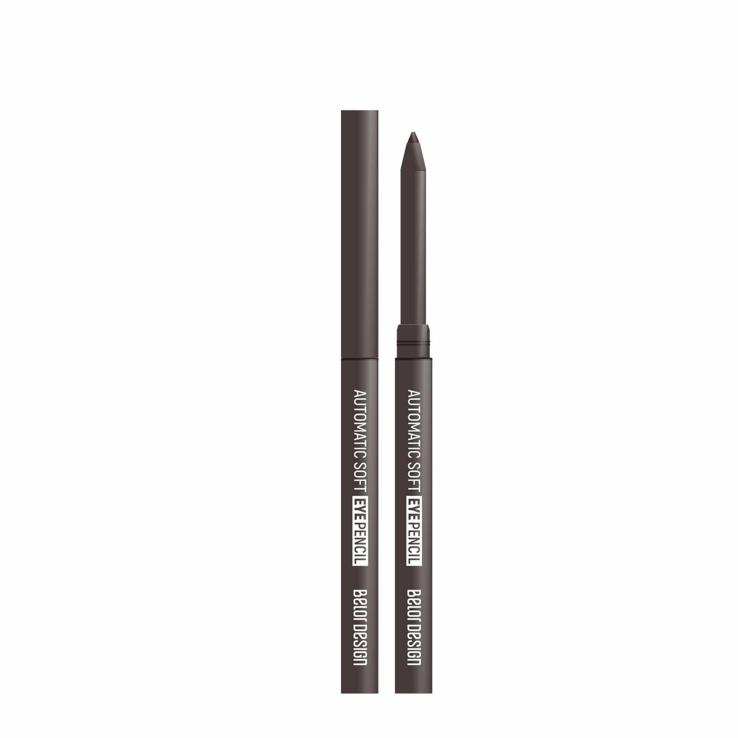 Карандаш для глаз механический Automatic soft eyepencil 302 коричневый BELOR DESIGN