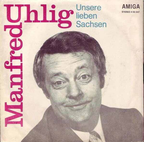 Manfred Uhlig - Unsere Lieben Sachsen / In Der Nacht Soll Man Schlafen (7 Дюймов) VG-