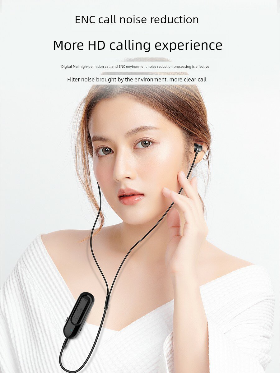 Bluetooth Earpiece Receiver Флагманская модель с длительным сроком службы 120 см синие фабричные наушники модель A