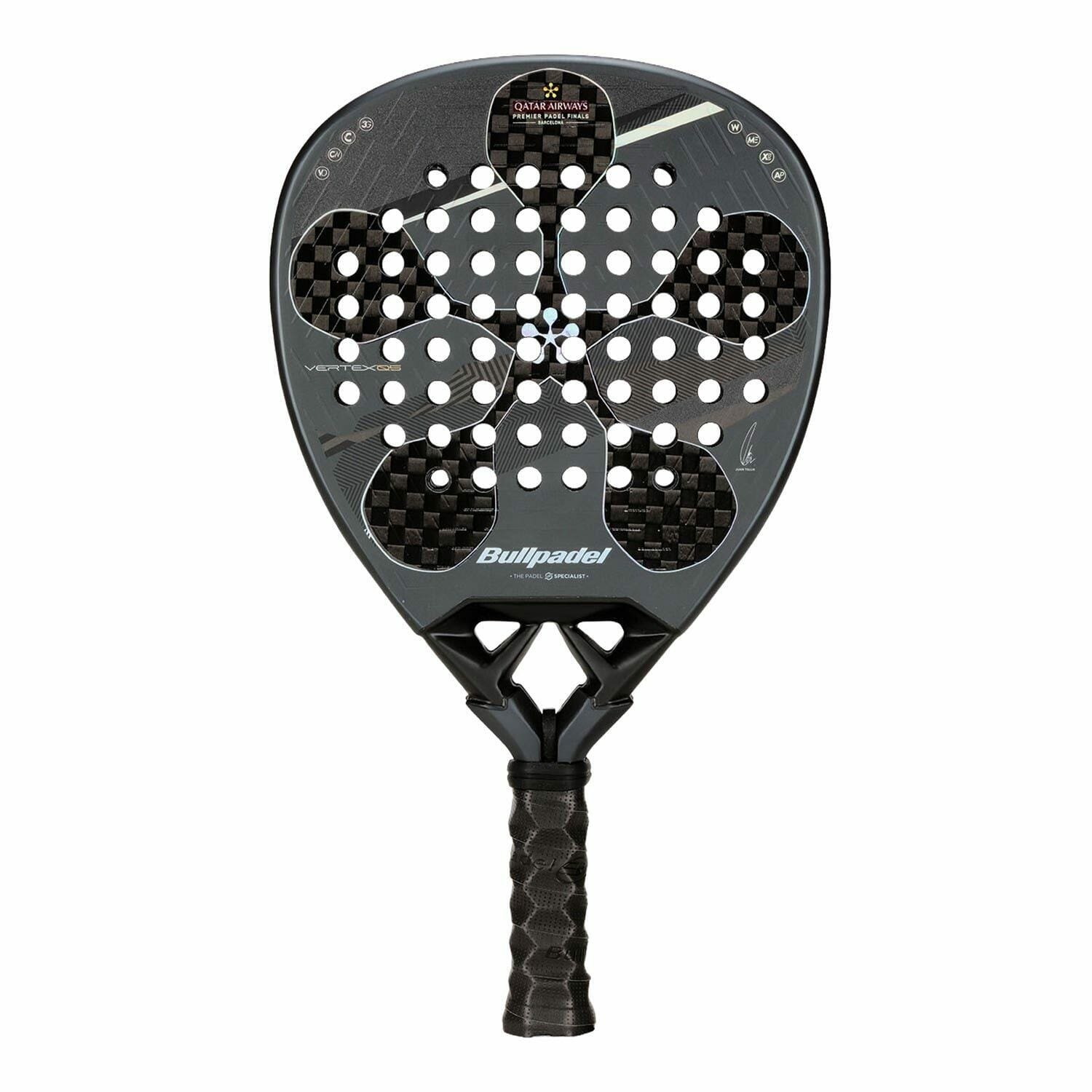 DECATHLON ракетка для падел тенниса bullpadel vertex 05 tour final 2025 juan tello, черный
