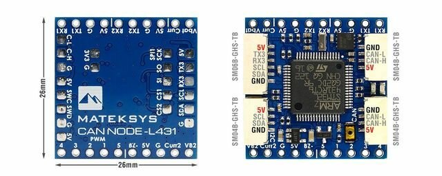 Адаптер MATEK AP_PERIPH CAN NODE L431 — фото 1