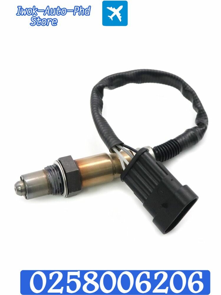 Новый кислородный датчик коэффициента горения O2 0258006206 For Alfa Romeo 156 GTV Spider Fiat Lancia 0258006731 5001834021 504083015