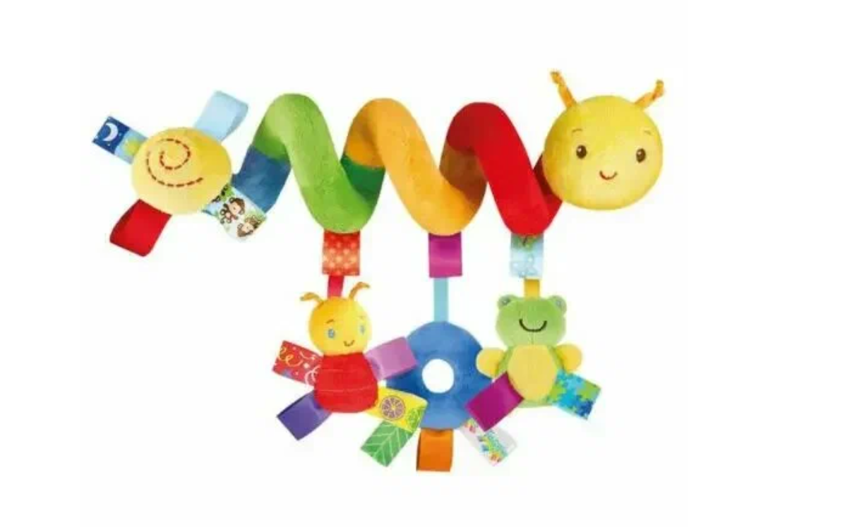 Игрушка музыкальная AFOVIC, для коляски, текстиль, вращающаяся
