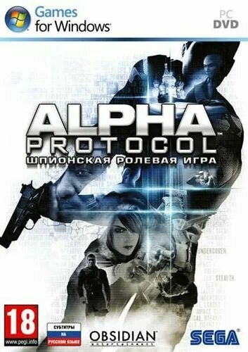 Игра для ПК Alpha Protocol DVD-BOX (русская версия, 1С)