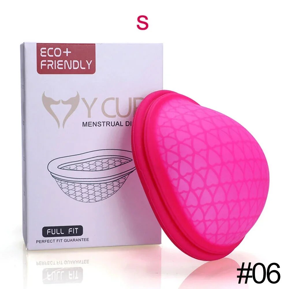 Менструальная чаша Y Cup Red S с коробкой