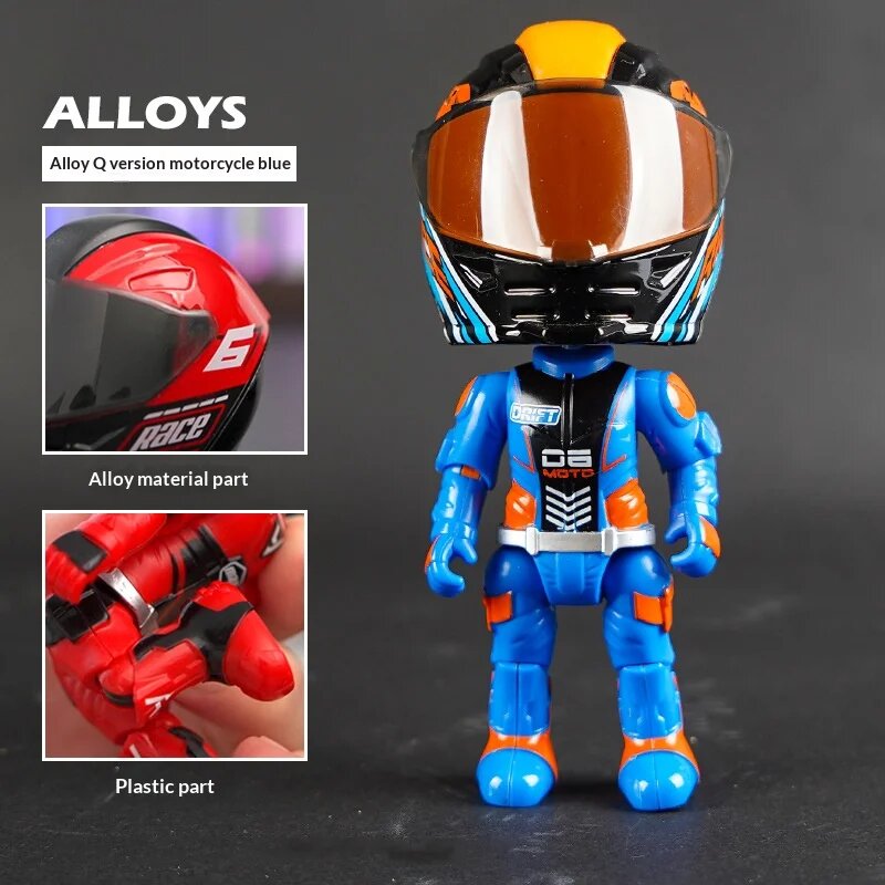 Фигурки RCDRIFT мотоциклист из ABS bv