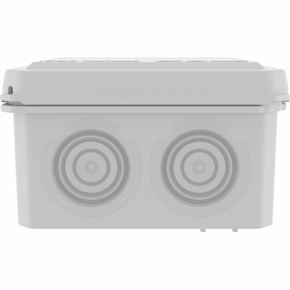 Коробка ответвительная DKC с 8 2 кабельными вводами д.20/20мм IP55 70x70x40мм белый 1 ШТ 53770