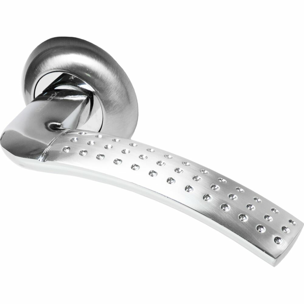 Ручка DOORLOCK DL Loft A19R CP/SN полированный хром/матовый никель, толщина двери 85-115мм, шток 160мм 73235