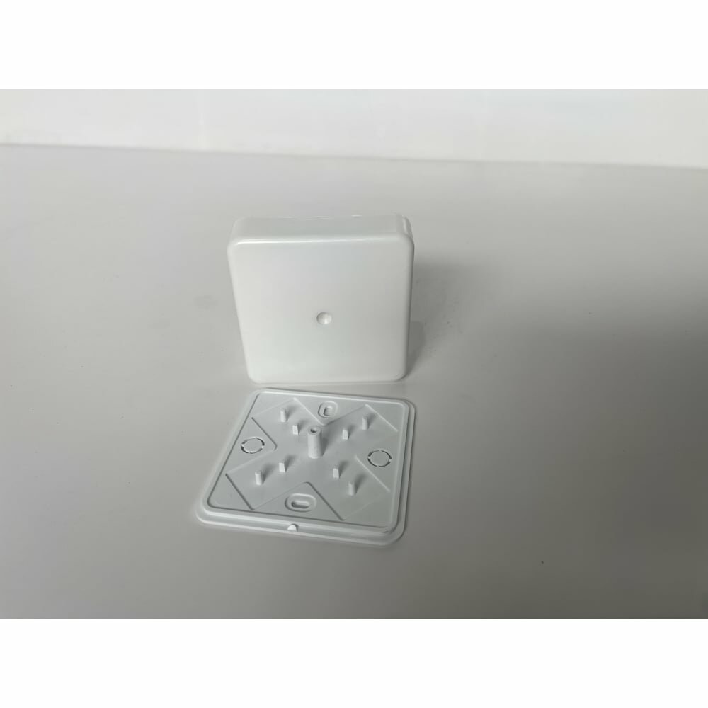 Коробка распаечная KOPOS белая о/п для кабельных каналов RK 75x75x28 IP40 (HA) RK-75-28-HA — фото 1
