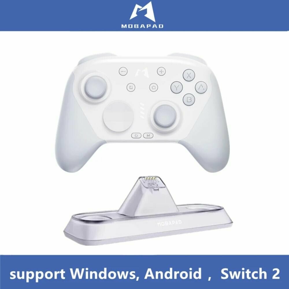 MOBAPAD CHITU 2 Контроллер с зарядной док-станцией, Совместимость Nintendo Switch 1/2, Windows 10/11, Android, ios