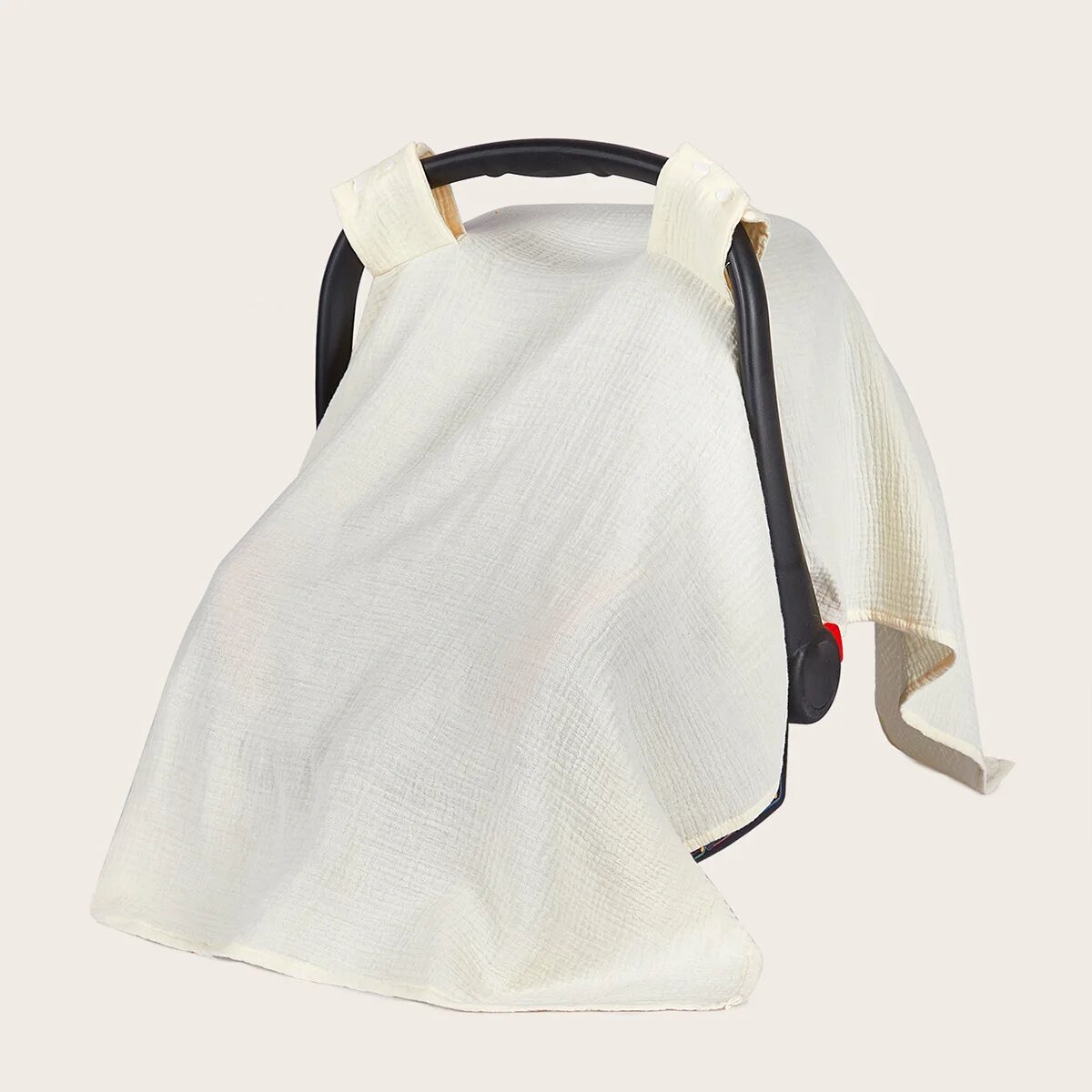 Муслиновое одеяло для коляски OIMG Белый, Beige