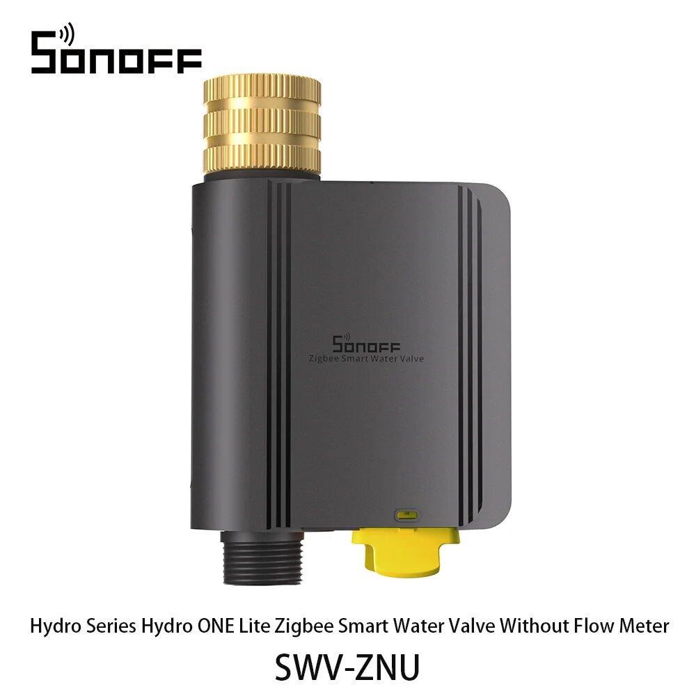 SONOFF Hydro ONE Lite Zigbee умный водяной клапан SWV-ZNU