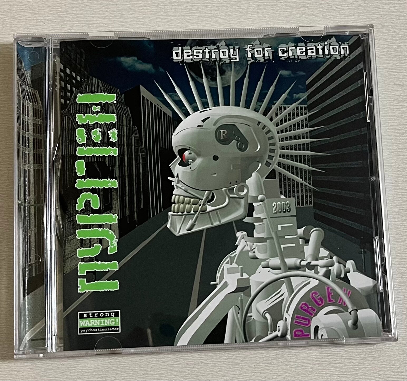 Пурген. Destroy for creation ( CD-R)