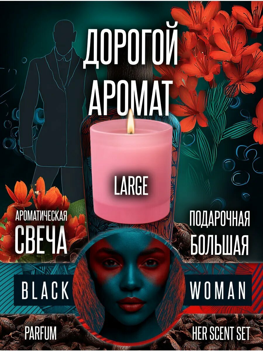 Свечи ароматические набор на 8 марта для подарка
