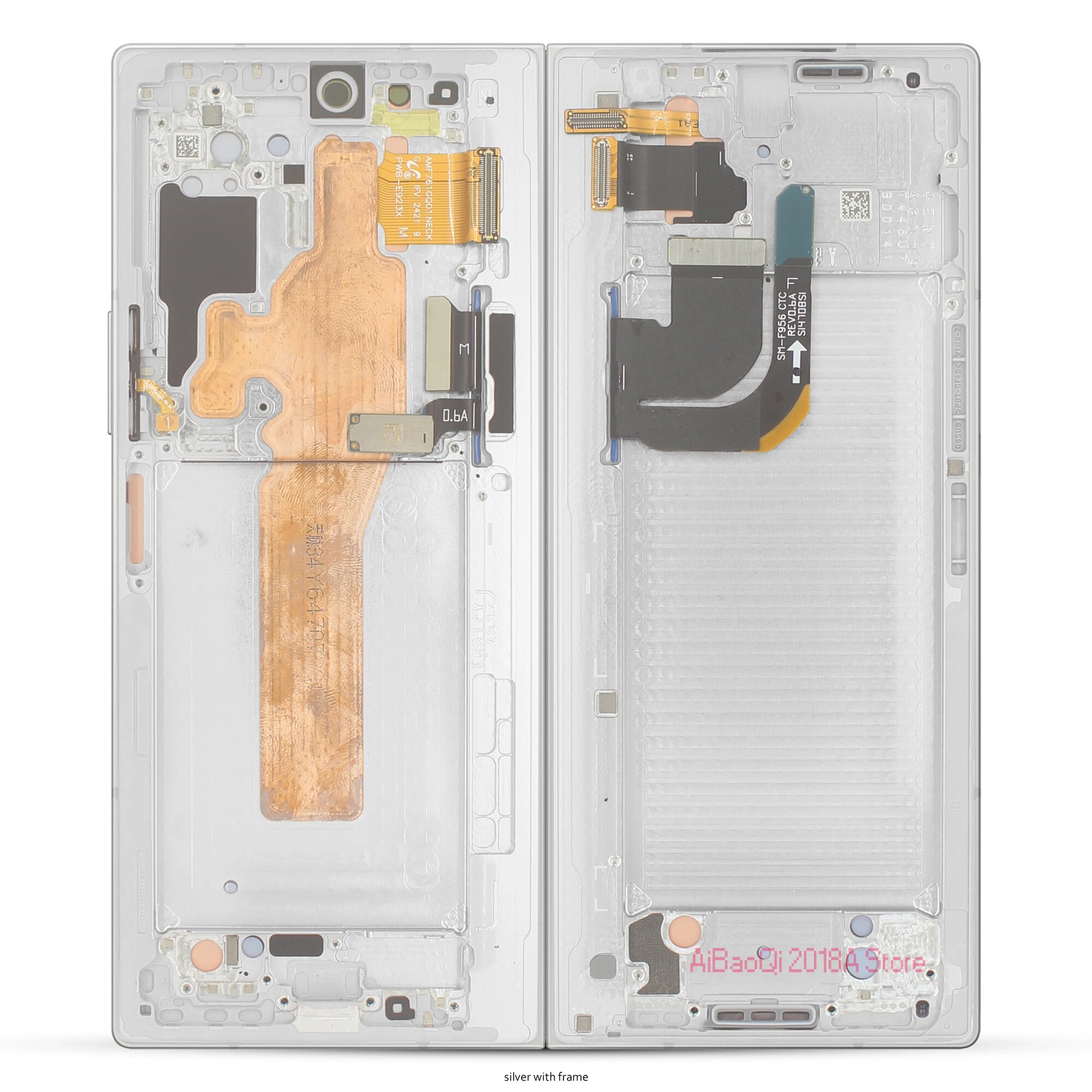 7,6-дюймовый AMOLED ЖК-дисплей для Samsung Z Fold 6, сенсорный ЖК-дисплей для Samsung Z Fold 6 SM-F956B SM-F956U, замена ЖК-дисплея