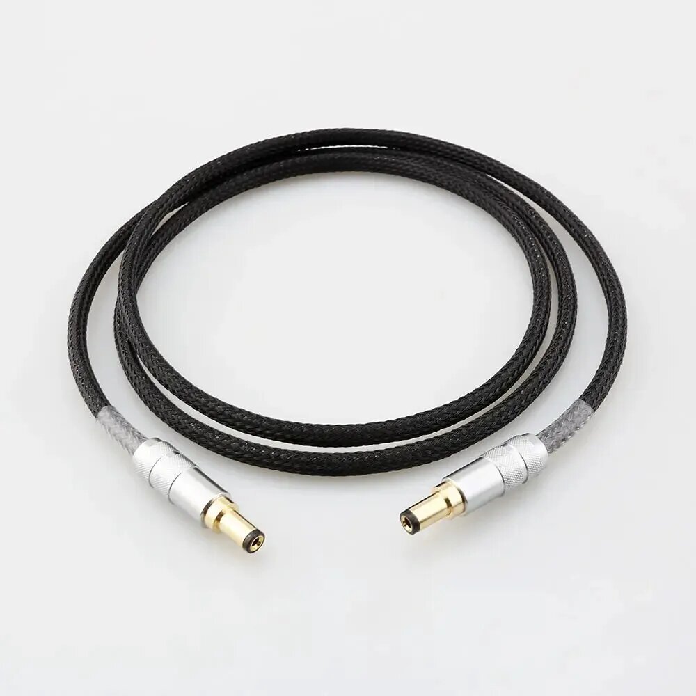 Кабель питания Audiocrast 23AWG для аудиосистемы DC 2.5 TO 2.1, 0.3m