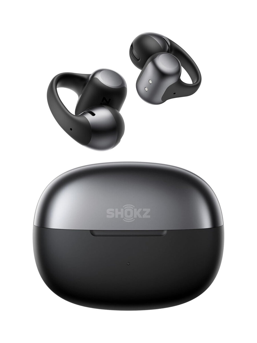 Shokz OpenDots ONE, черный, беспроводные наушники