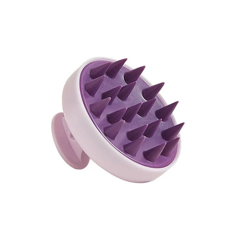 Массажная расческа из силикона 1 massage brush, Purple