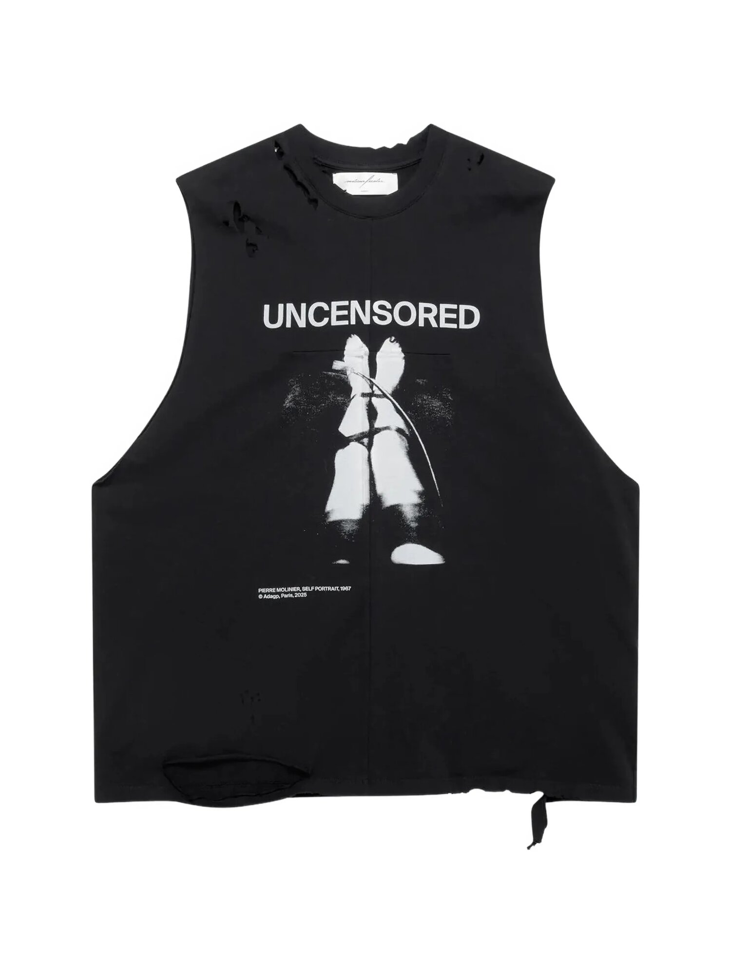 Топ Fetish cut off tank top