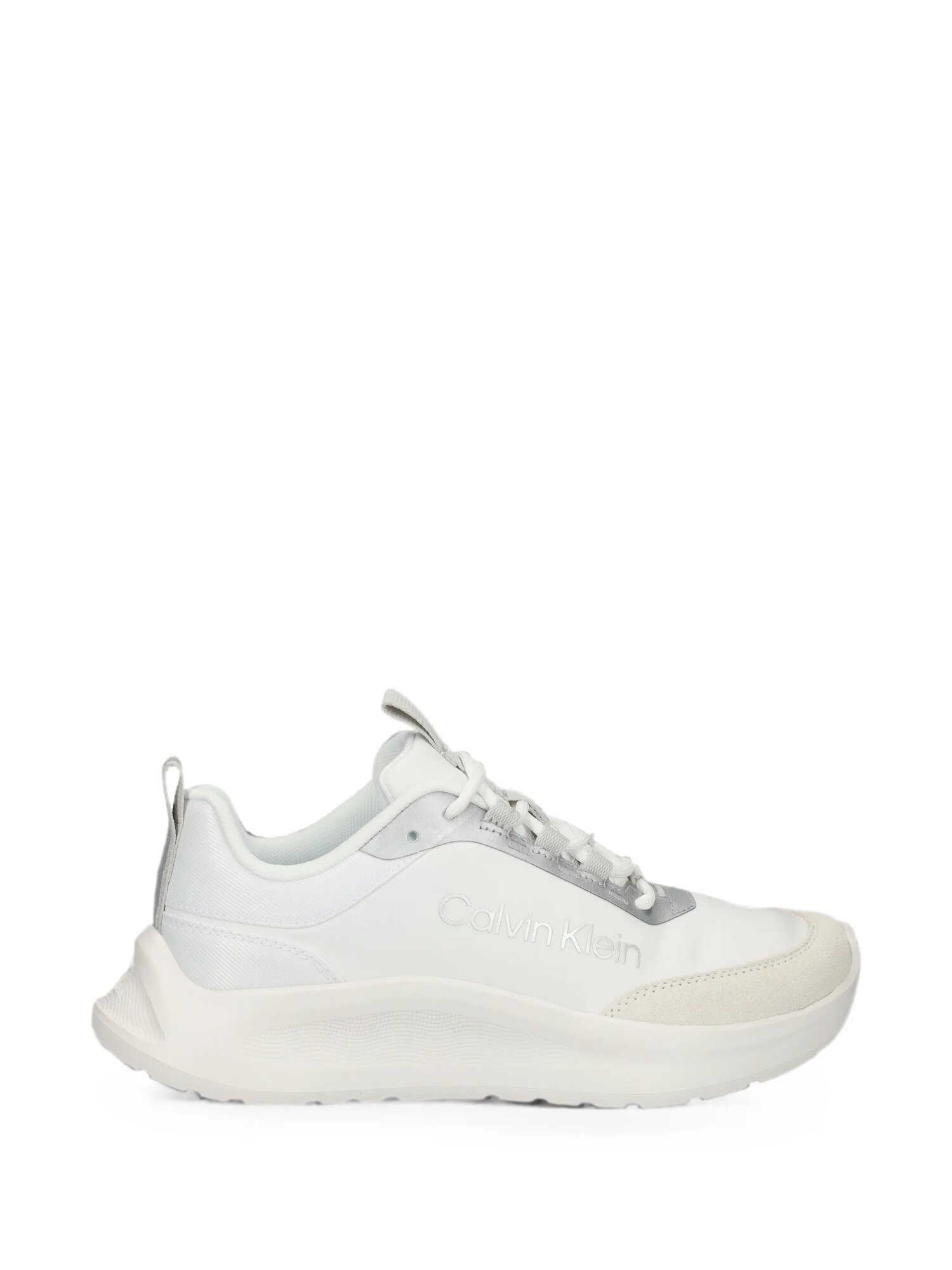 Кроссовки Logo-print panelled low-top sneakers