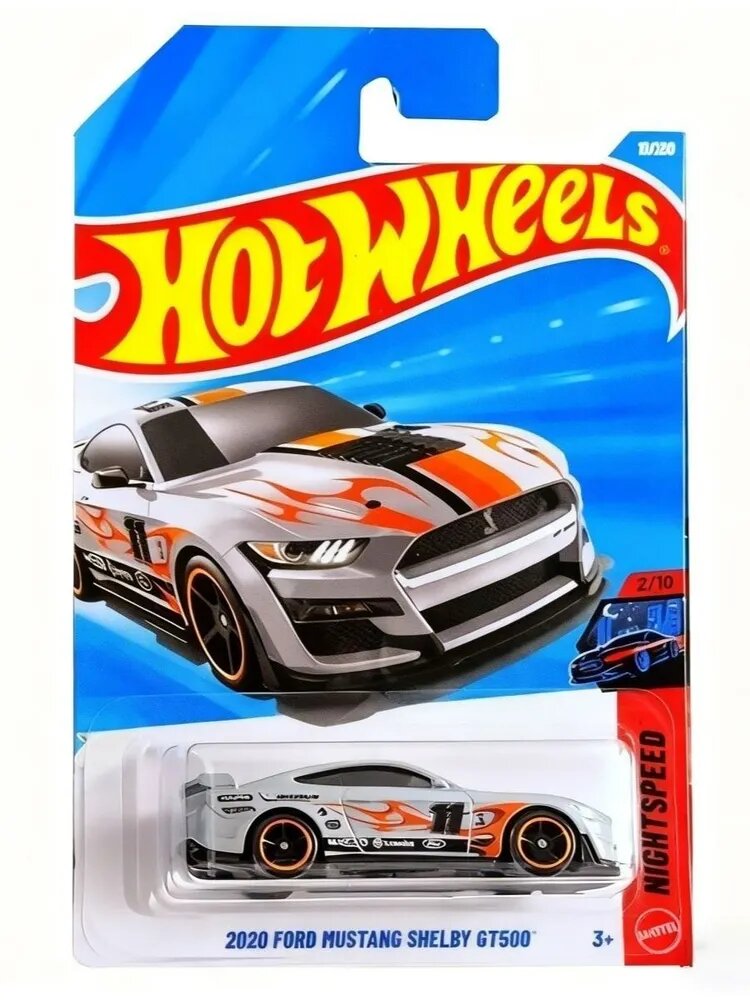 Машинка Mattel Hot Wheels 2026A C4982 2020 Ford Mustang Shelby GT500
