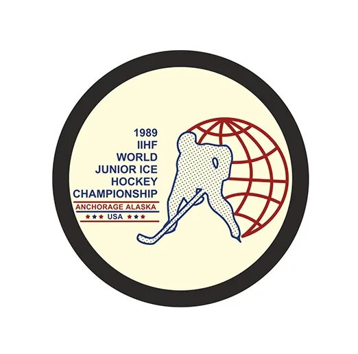 Rubena Шайба МЧМ 1989 США 1-ст.