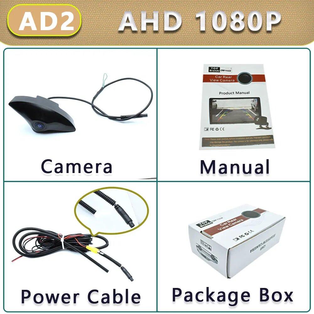Автомобильная камера AHD 1080P для Mazda