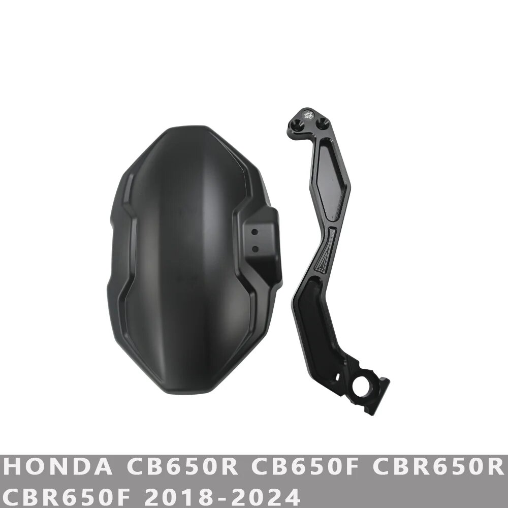 MTKRACING Для HONDA CB650R CB650F CBR650R CBR650F 2018-2024 Защитный брызговик Черный, Black 1