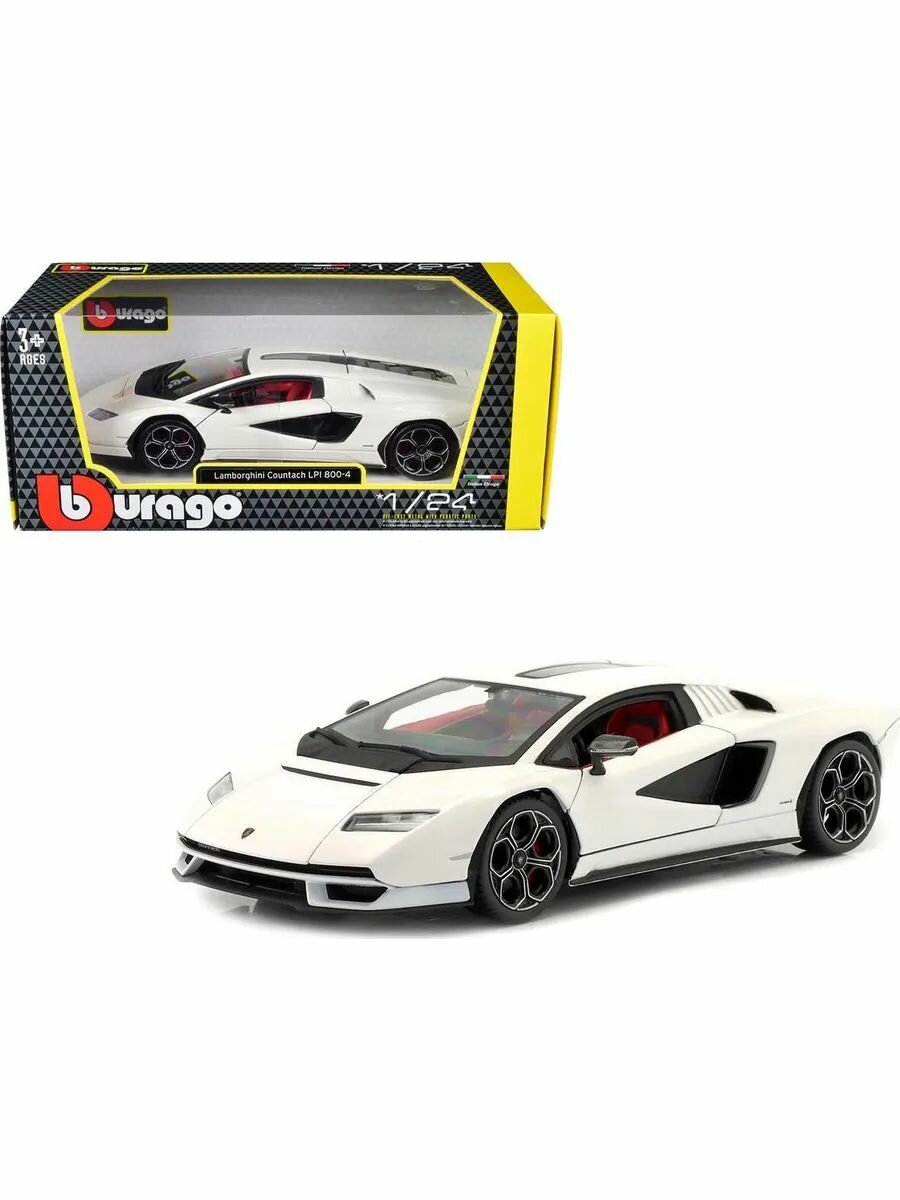 Машинка 1:24 Collezione (A)-Lamborghini Countach LPI 800-4