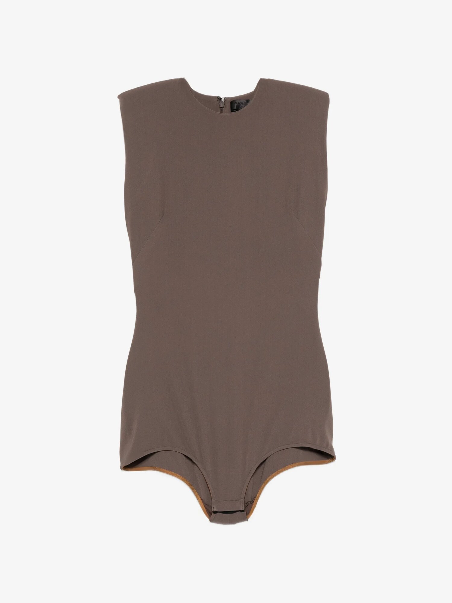Комбинезон Padded-shoulder sleeveless bodysuit