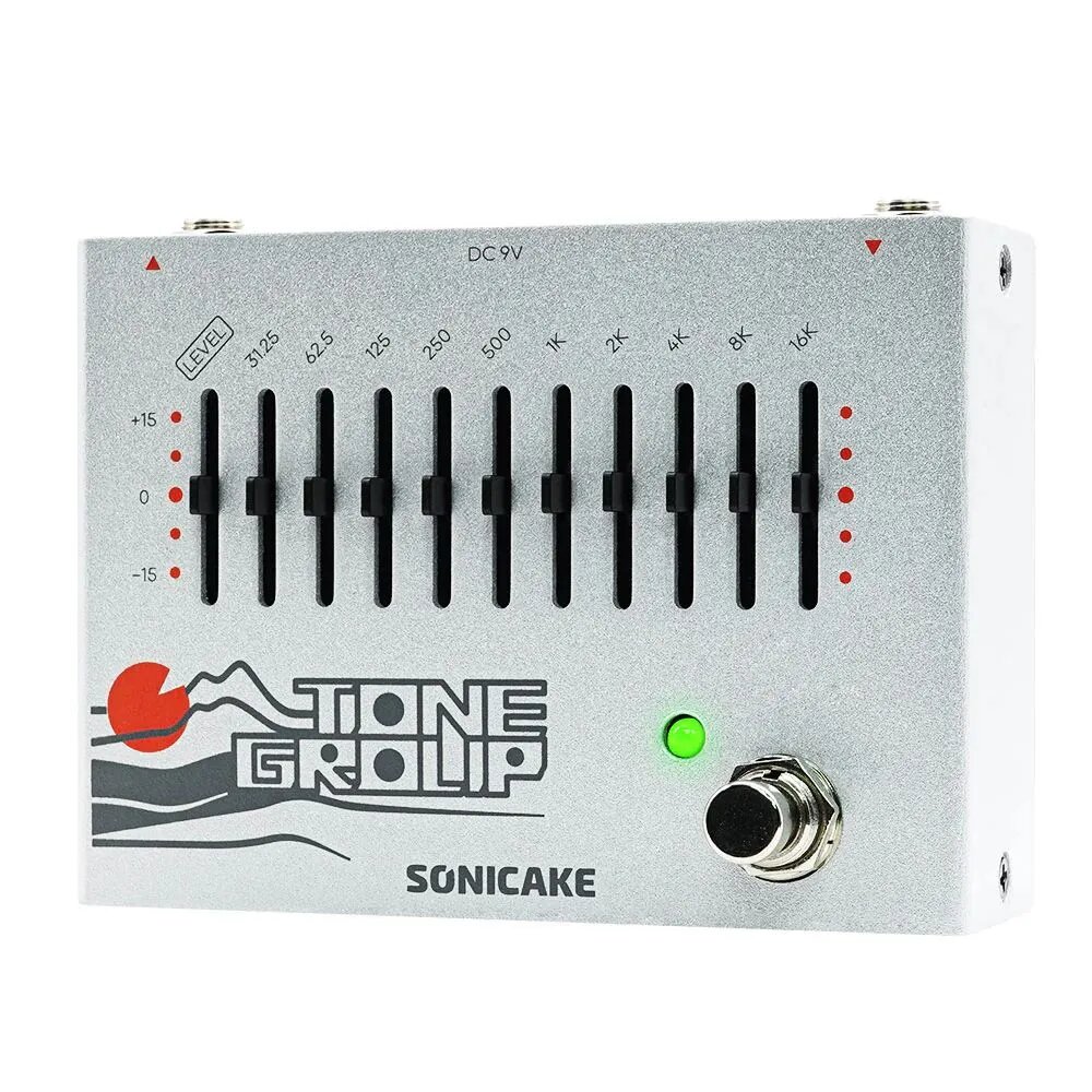 Процессор эффектов SONICAKE Tone Group,100% Аналоговый 10-полосный эквалайзер