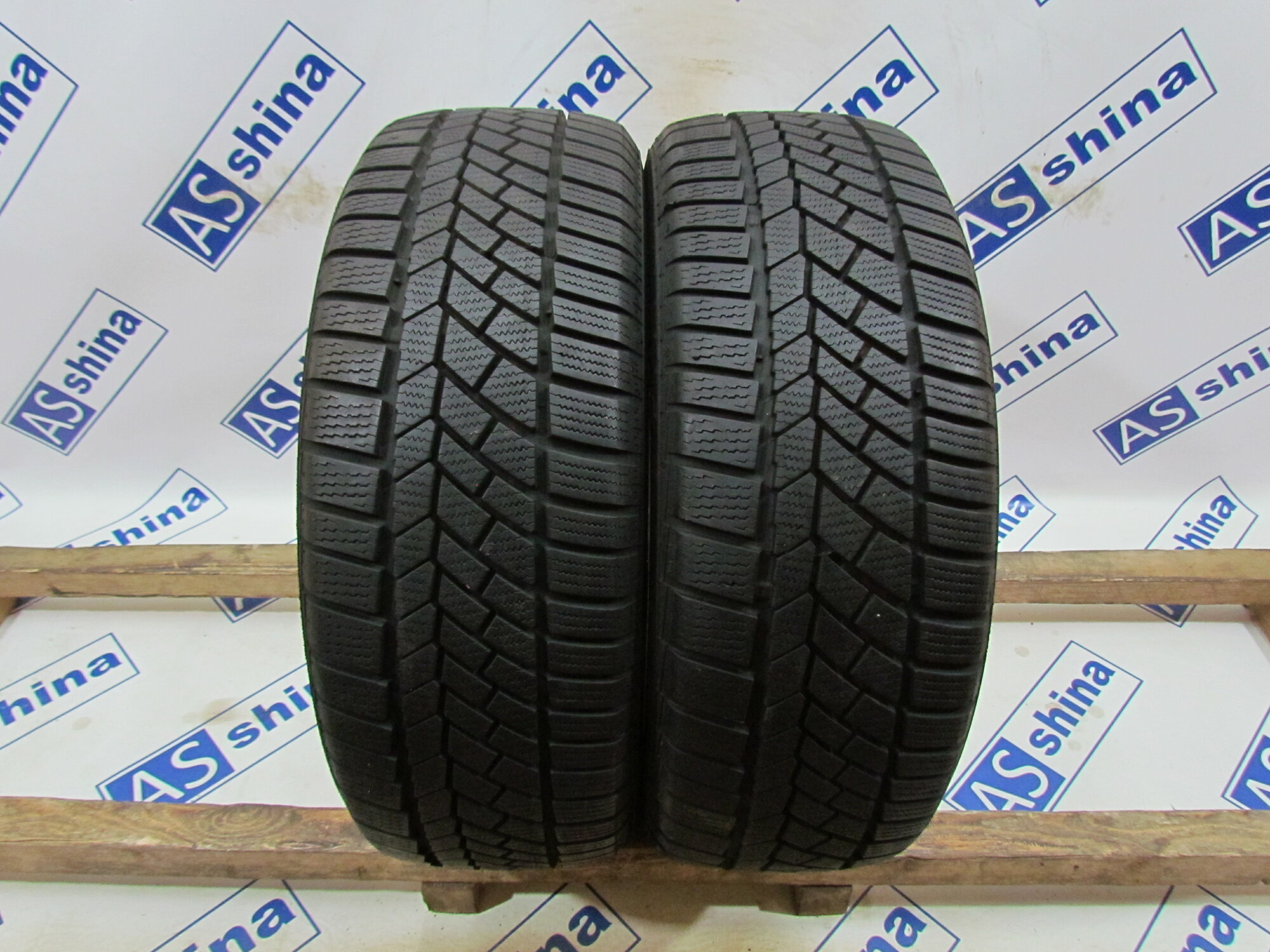 Комплект (2 шт) Continental ContiWinterContact TS 830P 195 55 R16 RunFlat зимние БУ шины 5-10% износ , артикул 0028066