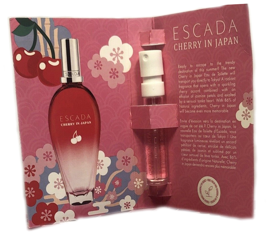 Духи Эскада Вишня В Японии женские 1.2 мл миниатюра - Escada Cherry In Japan туалетная вода пробник