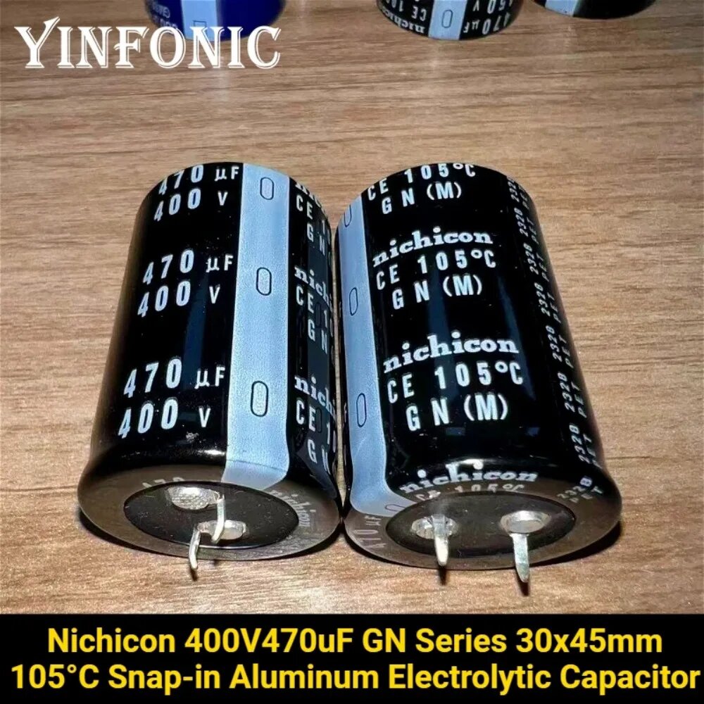 Nichicon GN Series алюминиевый электролитический конденсатор 470 мкФ 400 В
