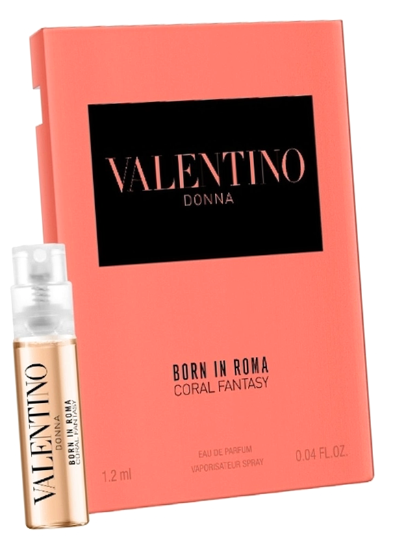 Valentino Donna Born In Roma Coral Fantasy женский парфюм 1.2 мл сэмпл - Донна Корал Фэнтези