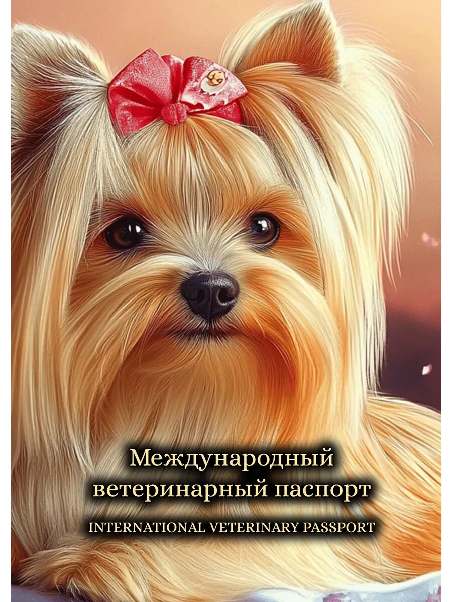 Ветеринарный паспорт с аудио-записью