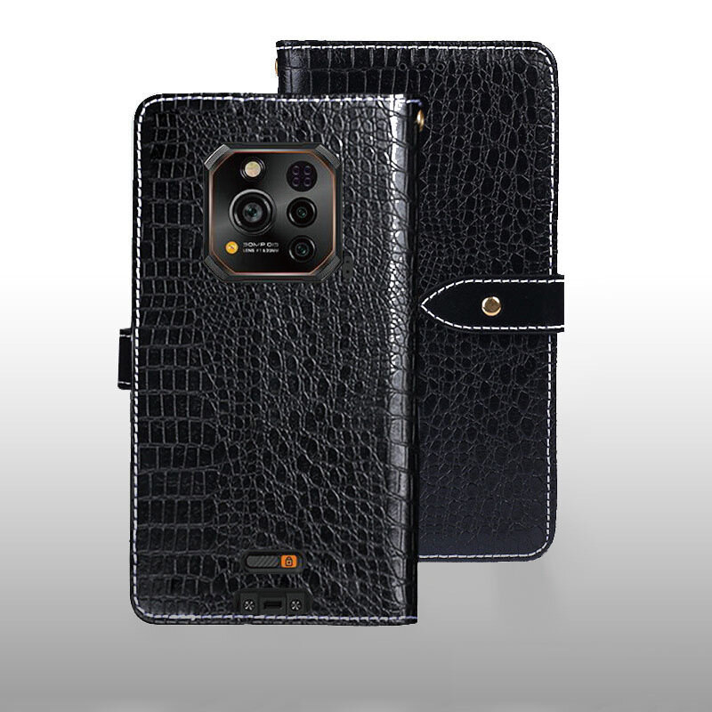 Чехол MyPads Croco Poko для RugOne Xever 7 роскошный эксклюзивный, с фактурной прошивкой рельефа кожи крокодила, с застежкой и визитницей женский м.