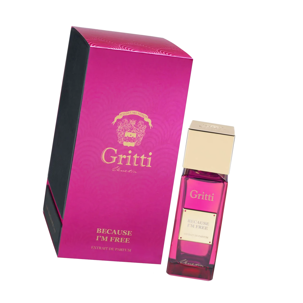 Gritti Because I Am Free 100 мл парфюм унисекс / Гритти Бикоз Ай Эм Фри