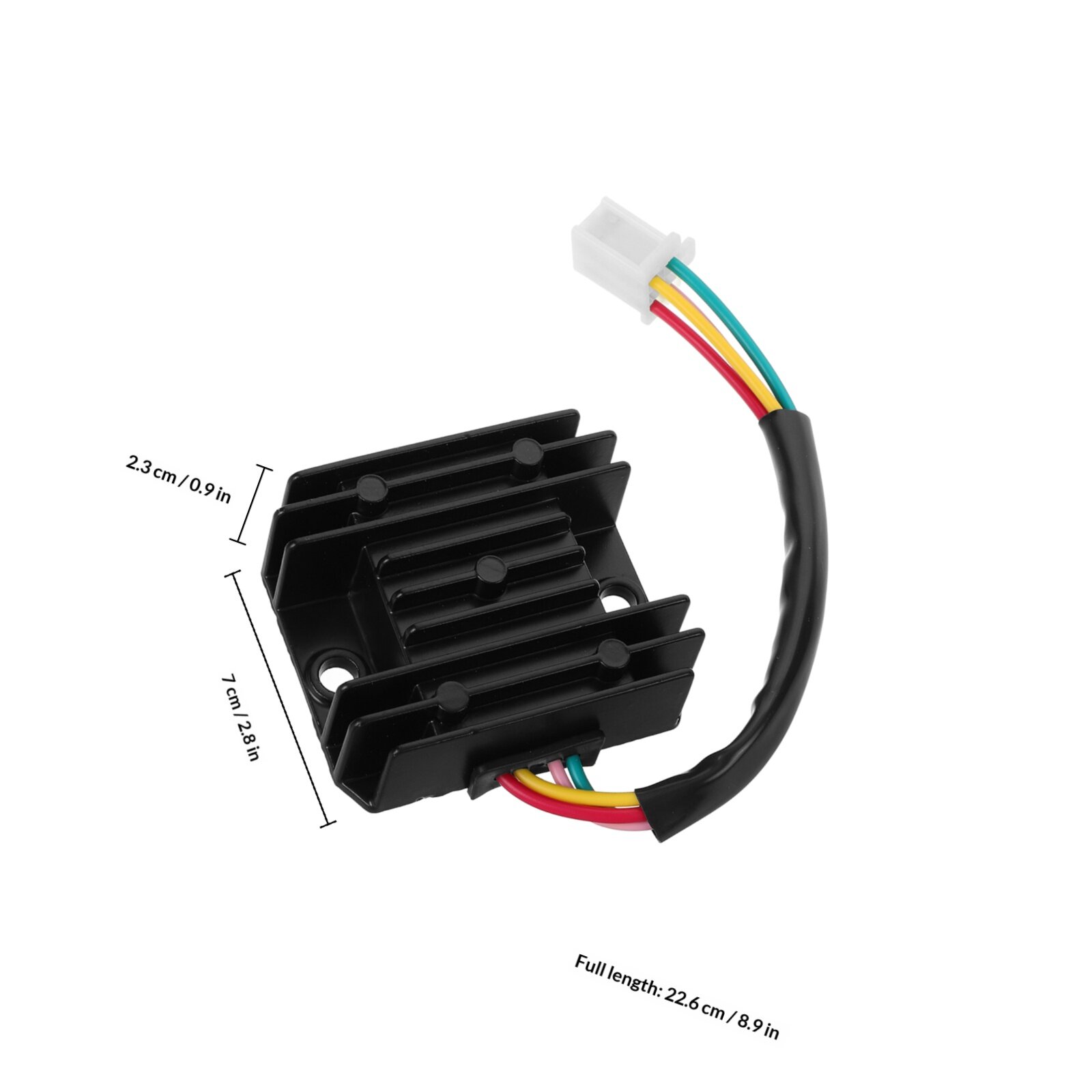 Регулятор Напряжения Для Мотоциклов Стабилизатор 12V Размер 22.6X7X2.3CM