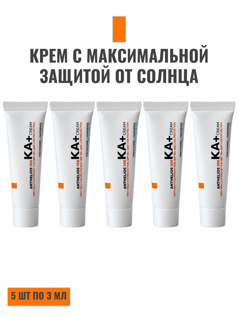 Anthelios 100 КА+ Крем с максимальной защитой от солнца для лица SPF 50+ 15мл