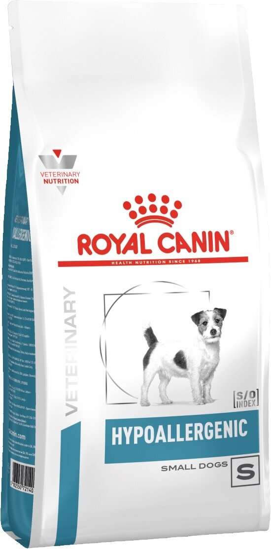 Royal Canin Hipoallergenic сухой корм для собак мелких пород при пищевой аллергии 1 кг