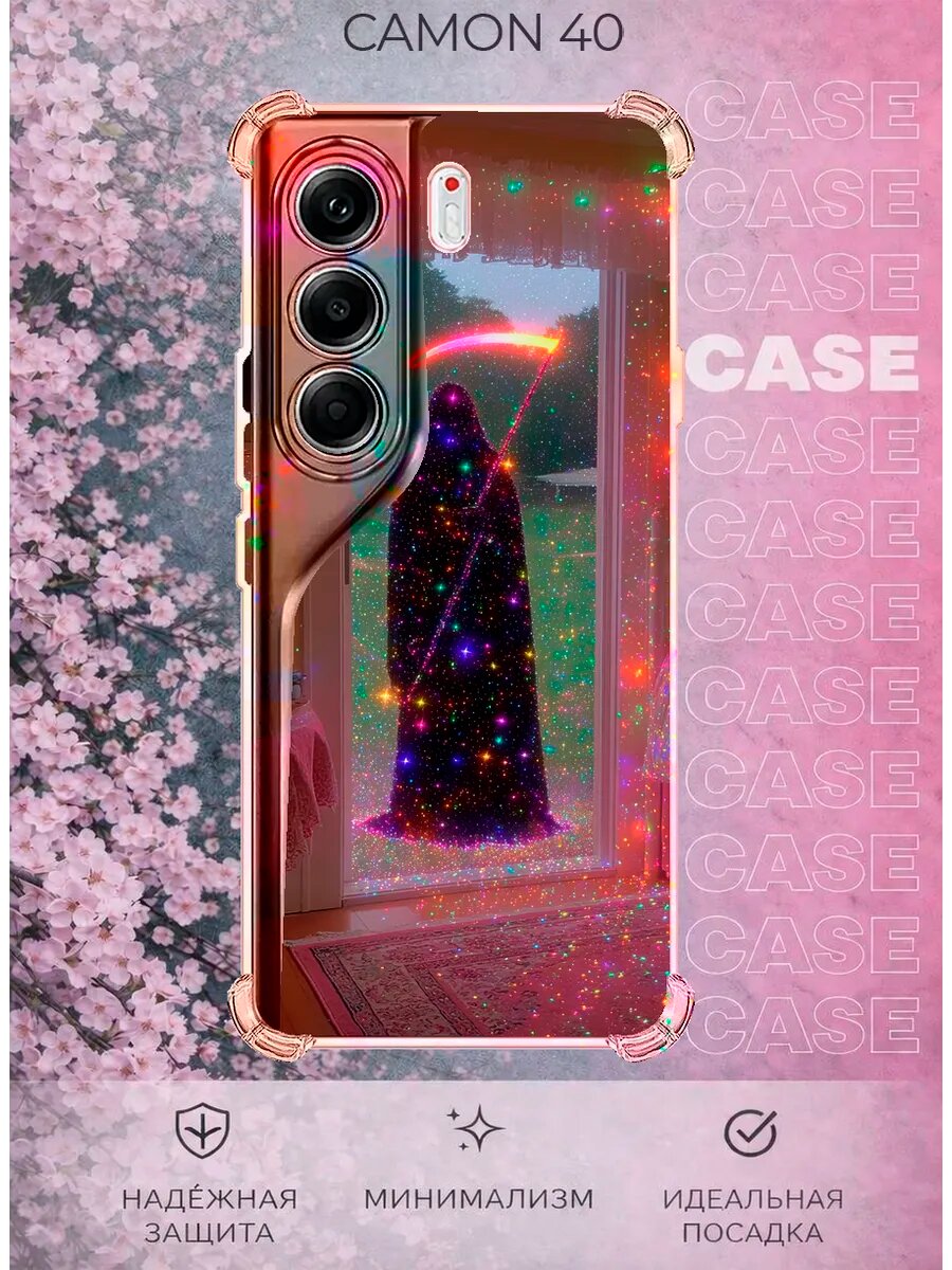Чехол на Camon 40 с принтом Dreamcore