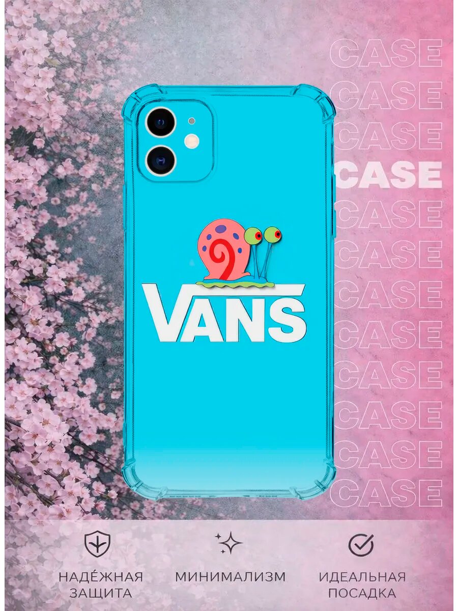 Чехол на iPhone 11 с принтом Vans Губка боб Гэри