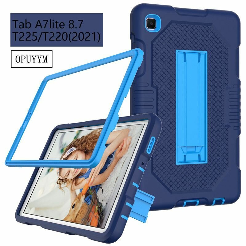 Чехол для планшета Samsung Galaxy Tab A7 Lite 8.7 (2021) SM-T220 и SM-T225 Цвет: сочетание цветов/ Самсунг Таб А7 Лайт