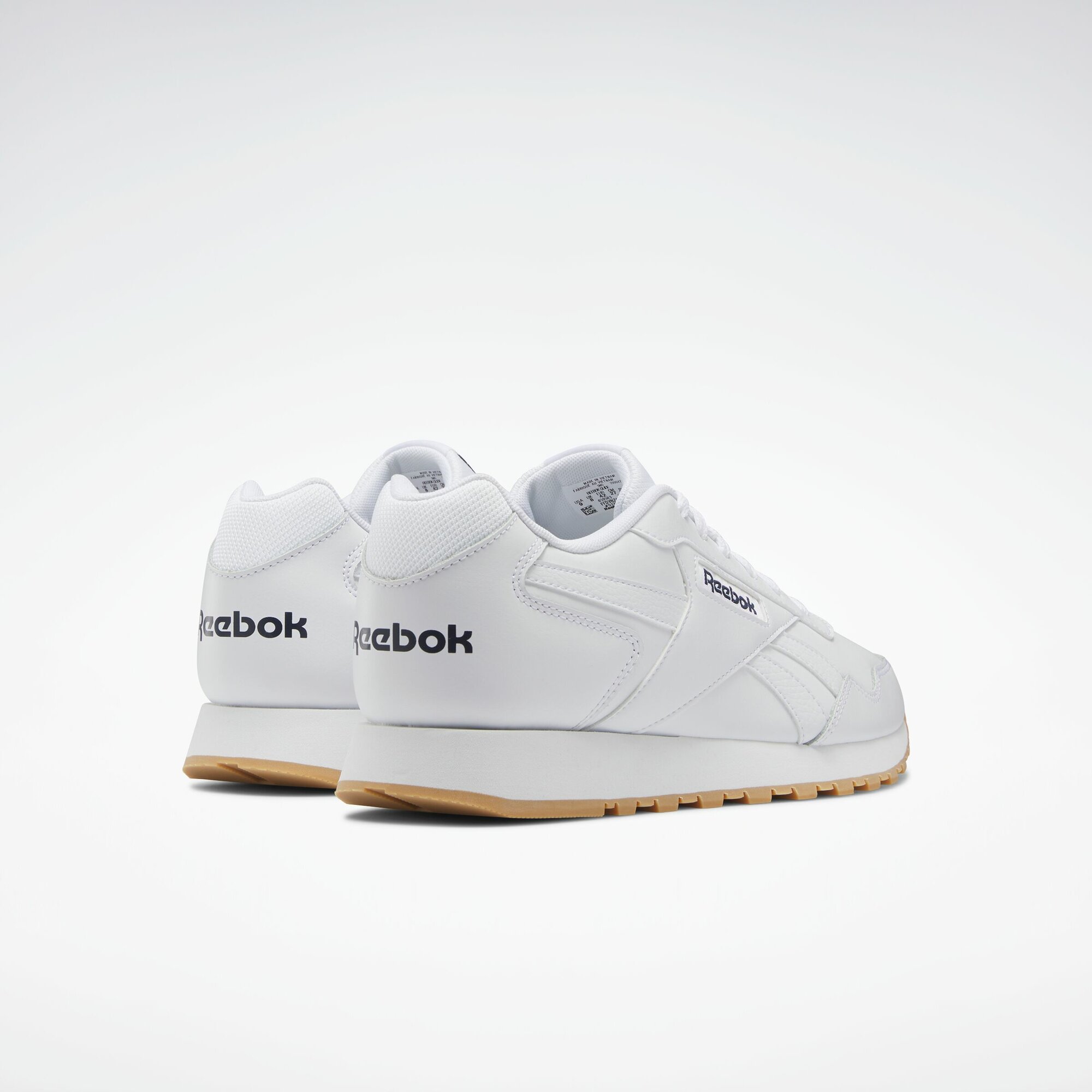 Кроссовки Reebok Glide, размер 10,5 US, белый/синий/белый — фото 1