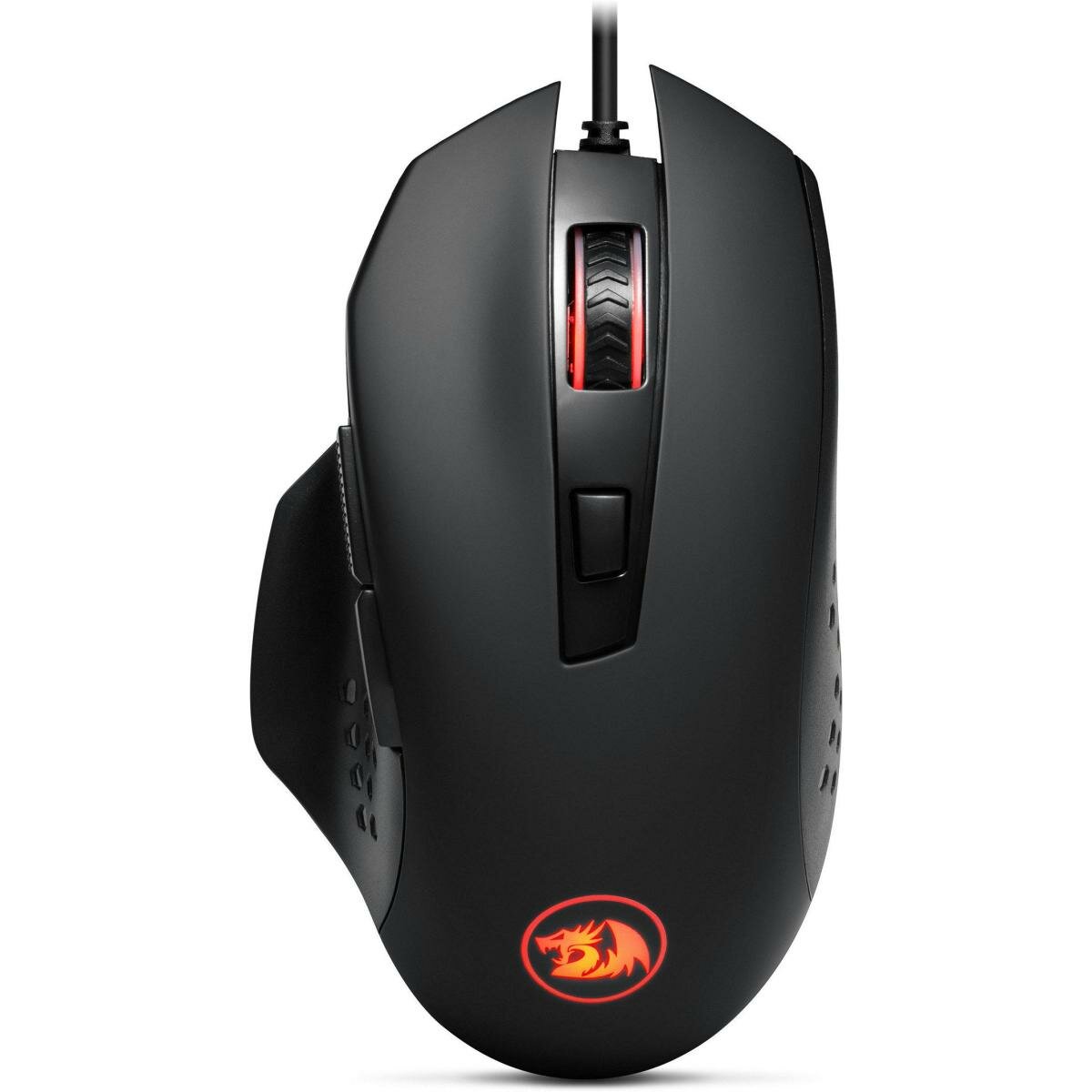Мышь проводная REDRAGON Gainer черный оптическая игровая USB 75170