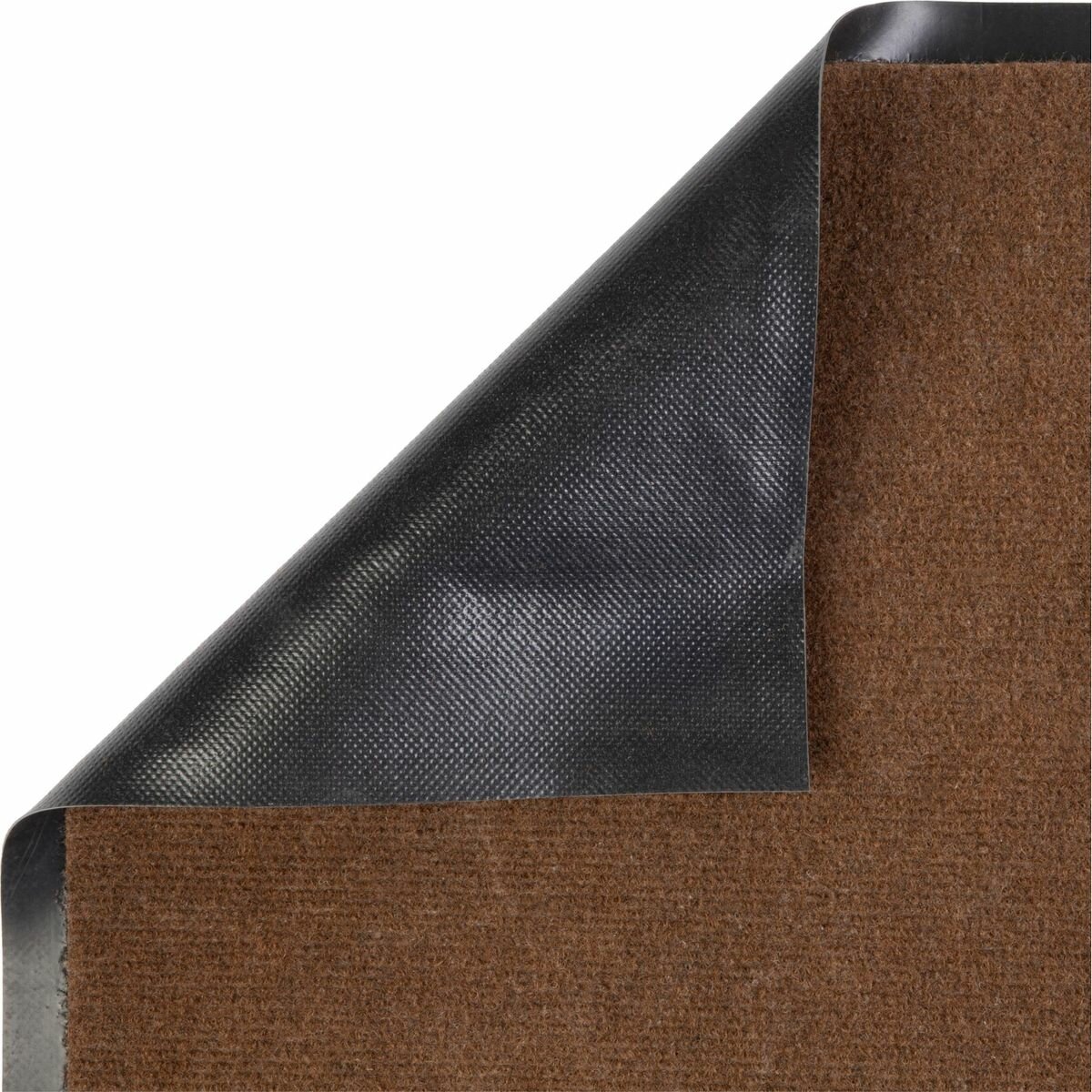 Коврик входной влаго-грязезащитный ворсовый Luscan, 900x1200мм, коричневый