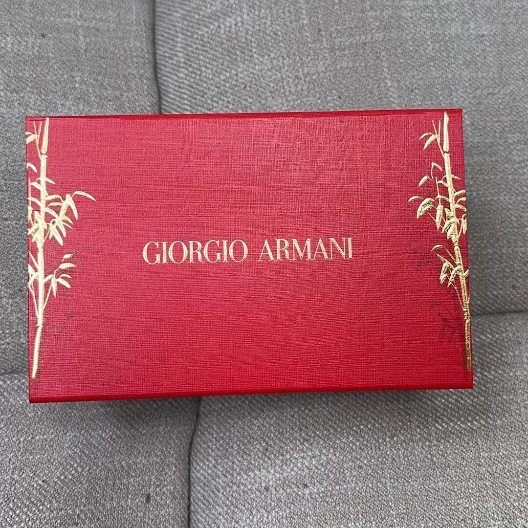 ARMANI Набор маленькой подарочной коробки с сумкой-мешком, размеры 17.5x11x9см для роскошной упаковки