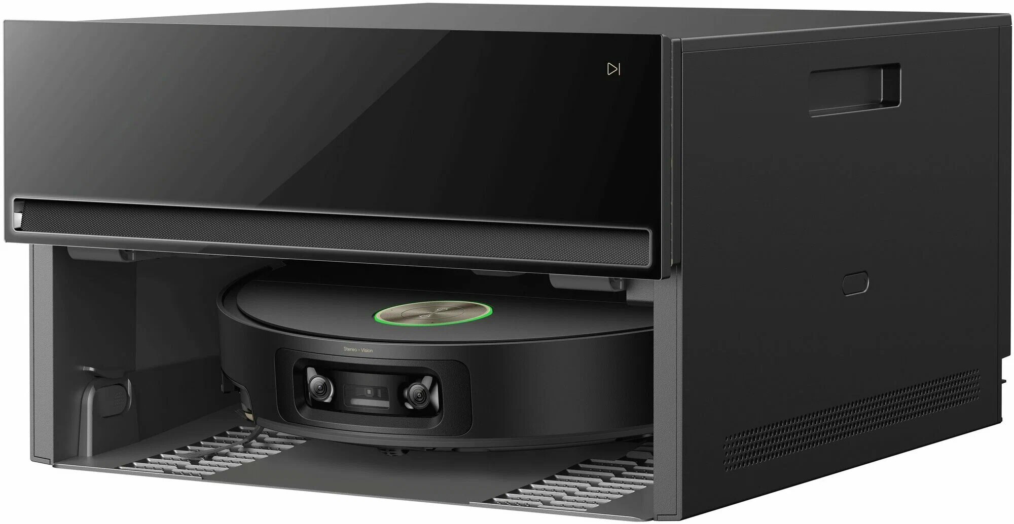 Встраиваемый моющий робот-пылесос Dreame X60 Master, Black (Черный)